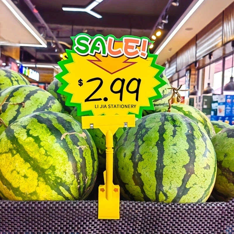 1030個 価格表示タグ 特別プロモーションタグ用紙 小売店価格タグ 入札タグ ショッピングモール手書きタグ スーパー Temu Japan