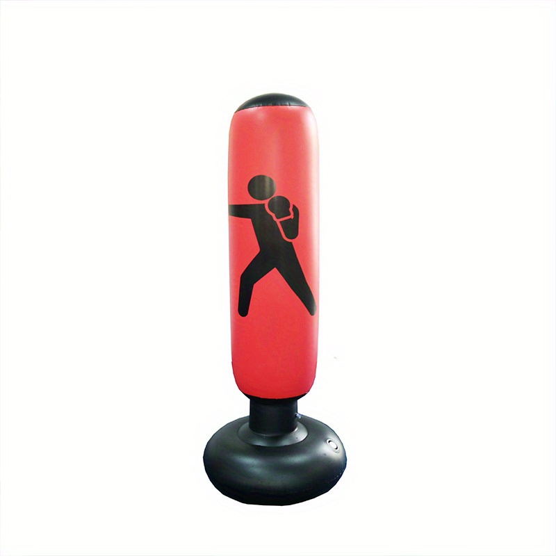 Inflatable Boxing Column Inflatable Punching Bag Boxing - Temu Australia