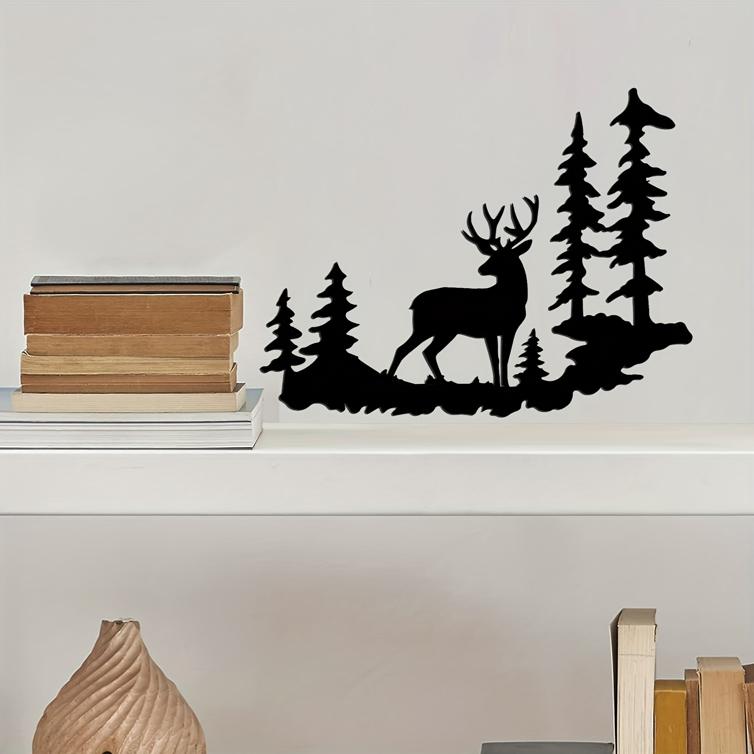 Deer Wall Decor Deer Decorations Home Rustic Wall - Temu New Zealand