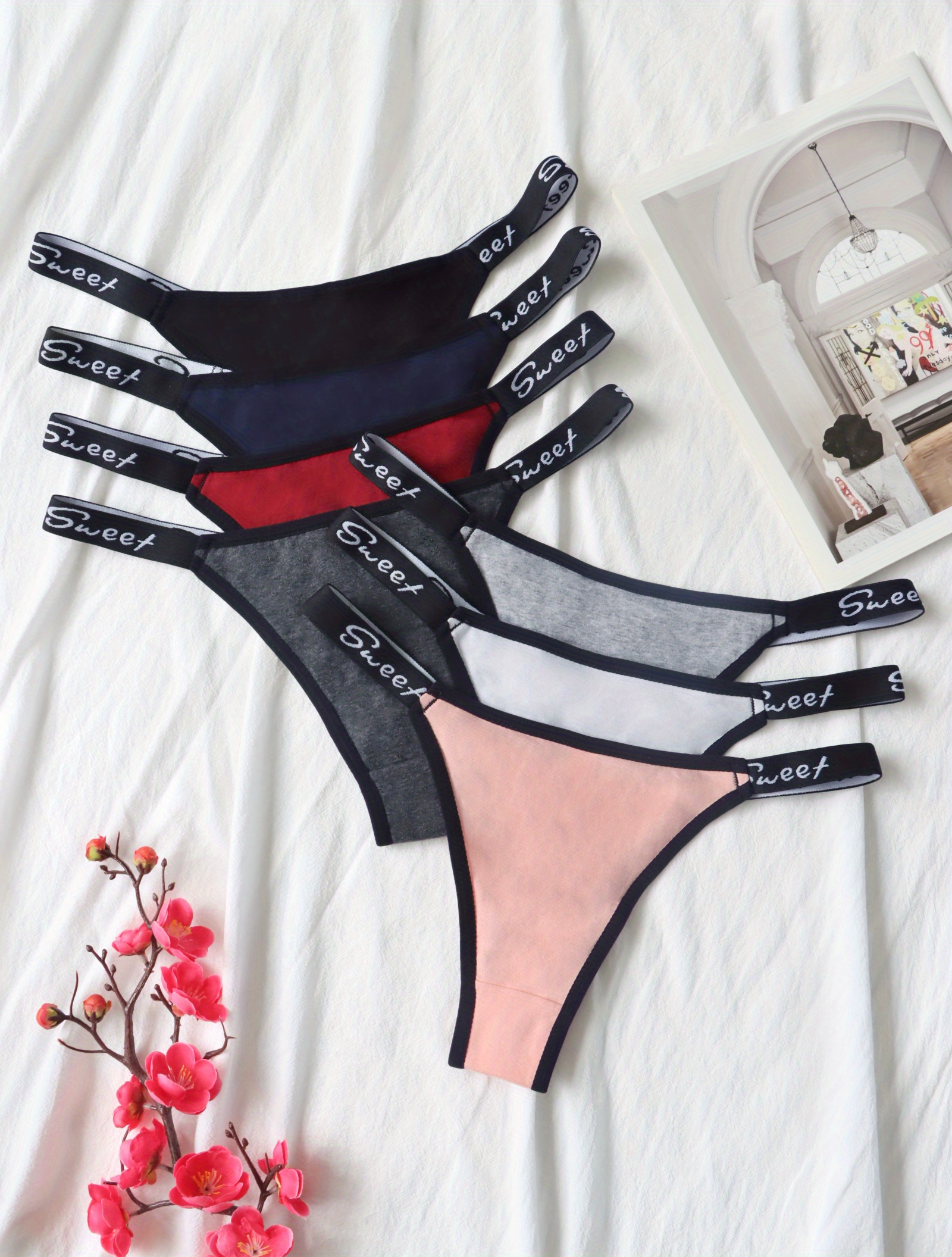 7 Szt. Damska Kombinacja Seksowna I Oddychająca Taśma Z - Temu Poland