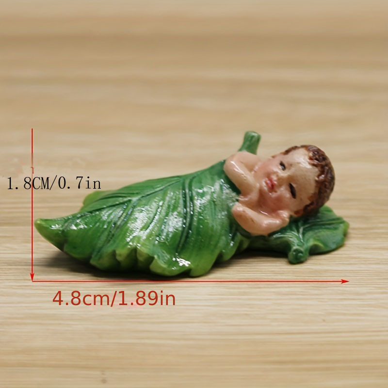 Flower Fairy Characters Miniature Statue Creative Micro - Temu Australia