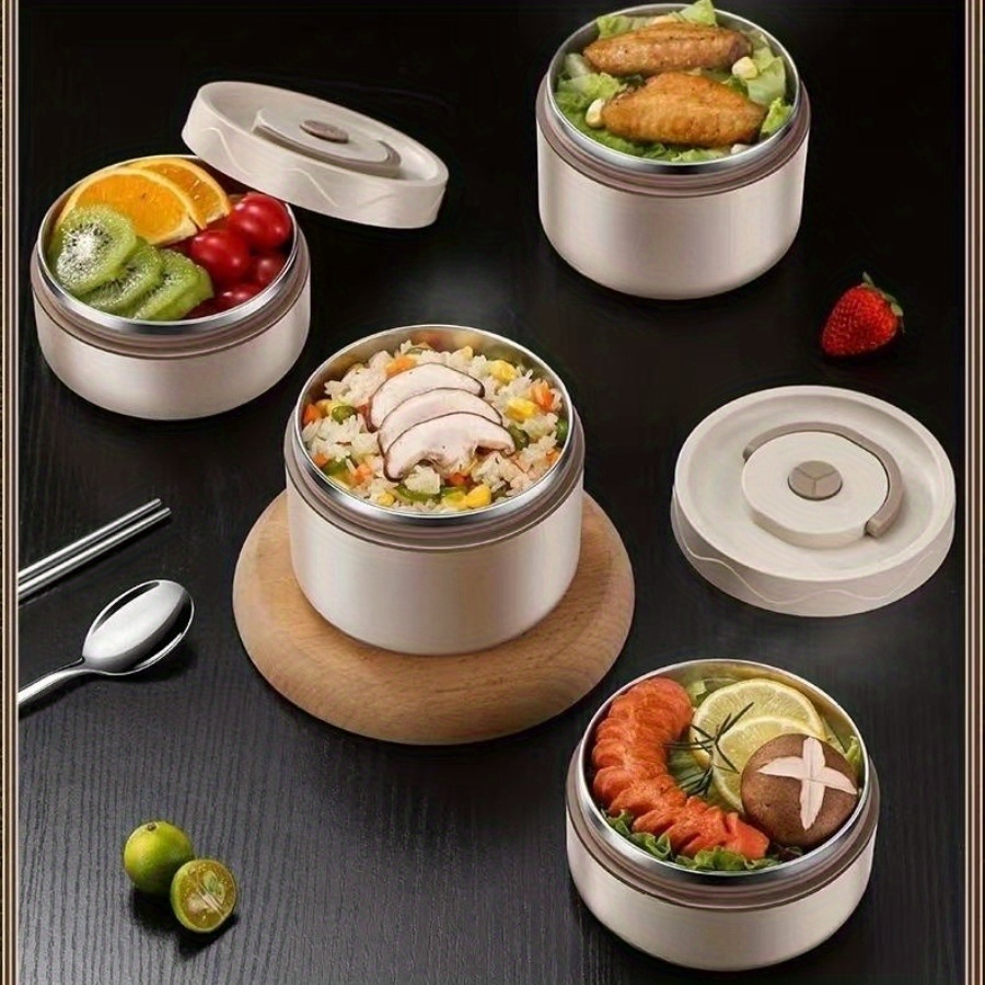 Bento Boxes Stainless Steel Insulated Lunch Box Long Term Temu