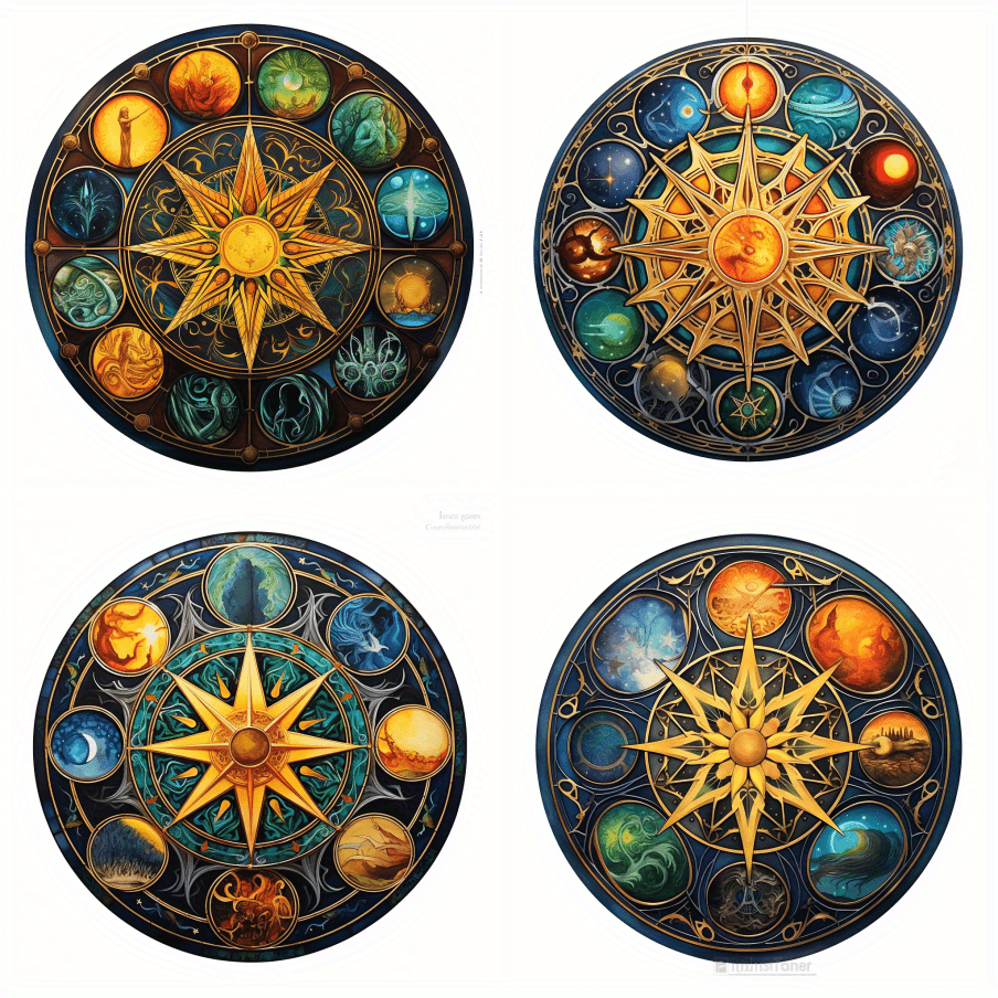 compass pattern stained car windows stickers - Temu Australia