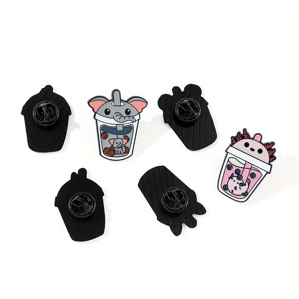 tea animal pattern brooch set cute elephant - Temu Australia