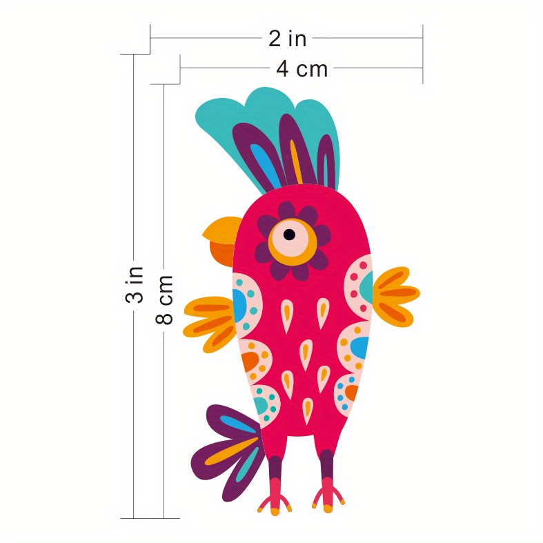 Acrylic Stained Glass Art Pendant Cute Brazilian Mexican - Temu United ...
