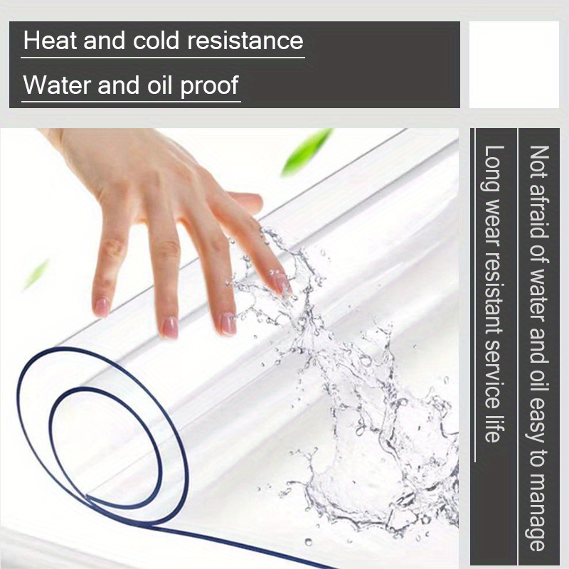 Transparent Writing Desk Mat Waterproof Oil proof Heat - Temu New Zealand