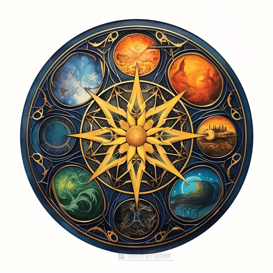 compass pattern stained car windows stickers - Temu Australia