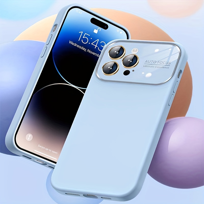 Liquid Silicone Large Window Full Lens Frosted Protective - Temu New Zealand