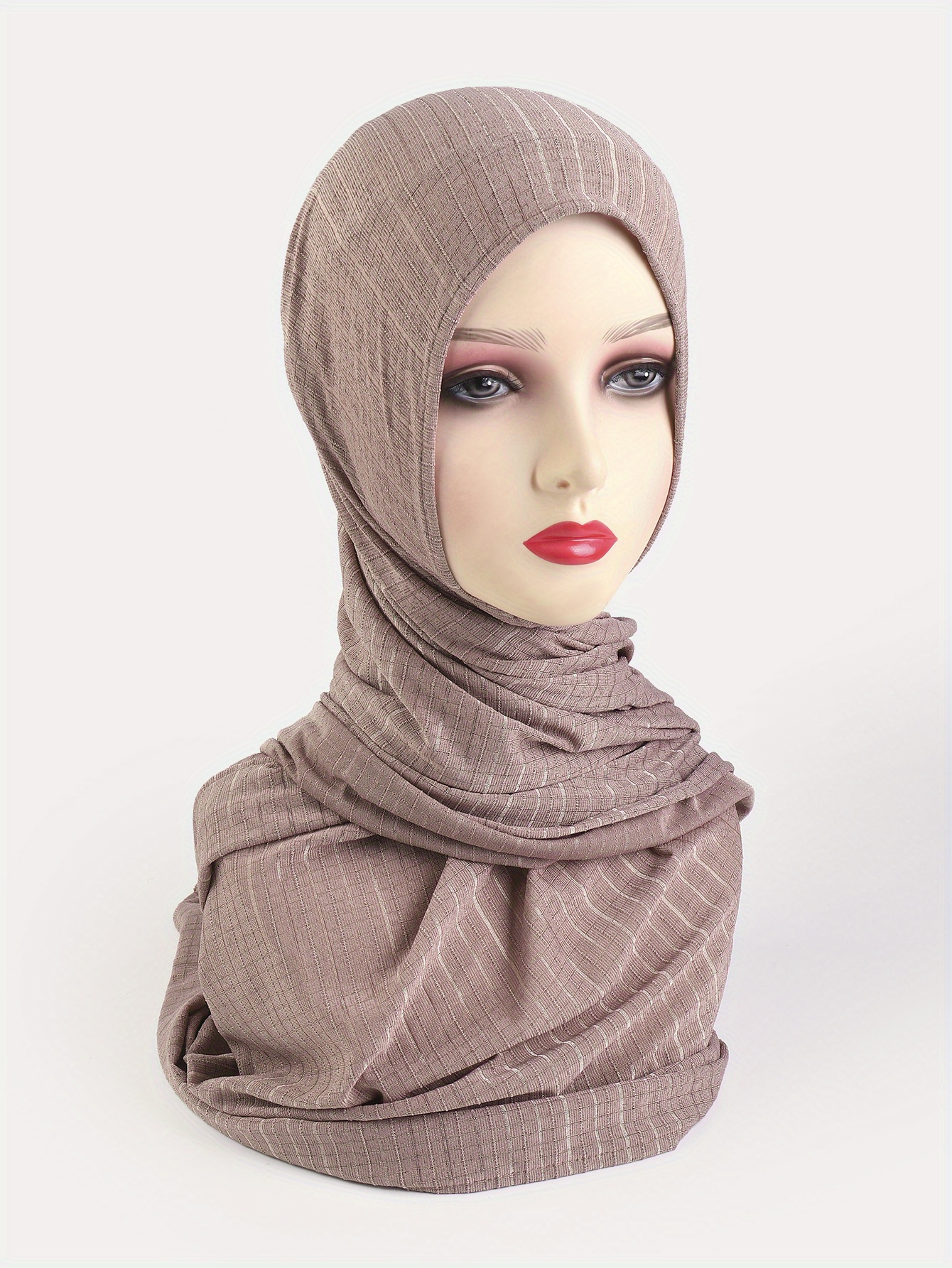 Elegant Horizontal Striped Scarf Women's Stylish Warm - Temu New Zealand