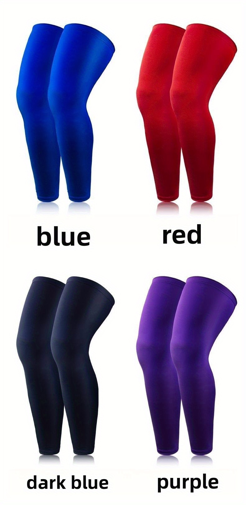 Breathable Moisture wicking Compression Leg Sleeve High - Temu