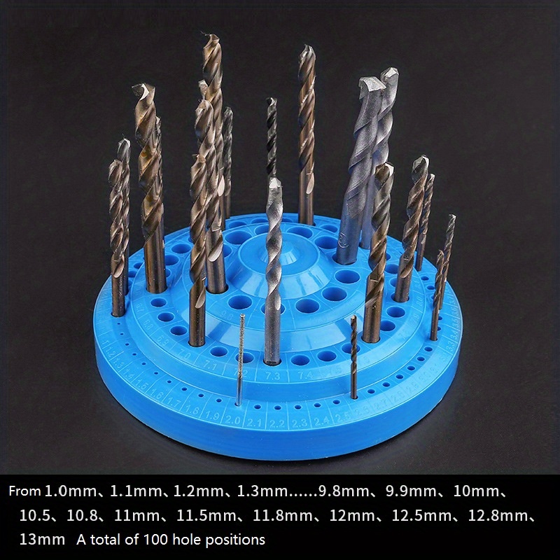 Repair Tools Storage Rack Desktop Drill Bit Storage Case - Temu