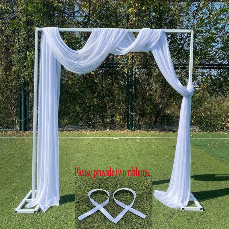 White Polyester Wedding Backdrop Draping Fabric Event - Temu Australia