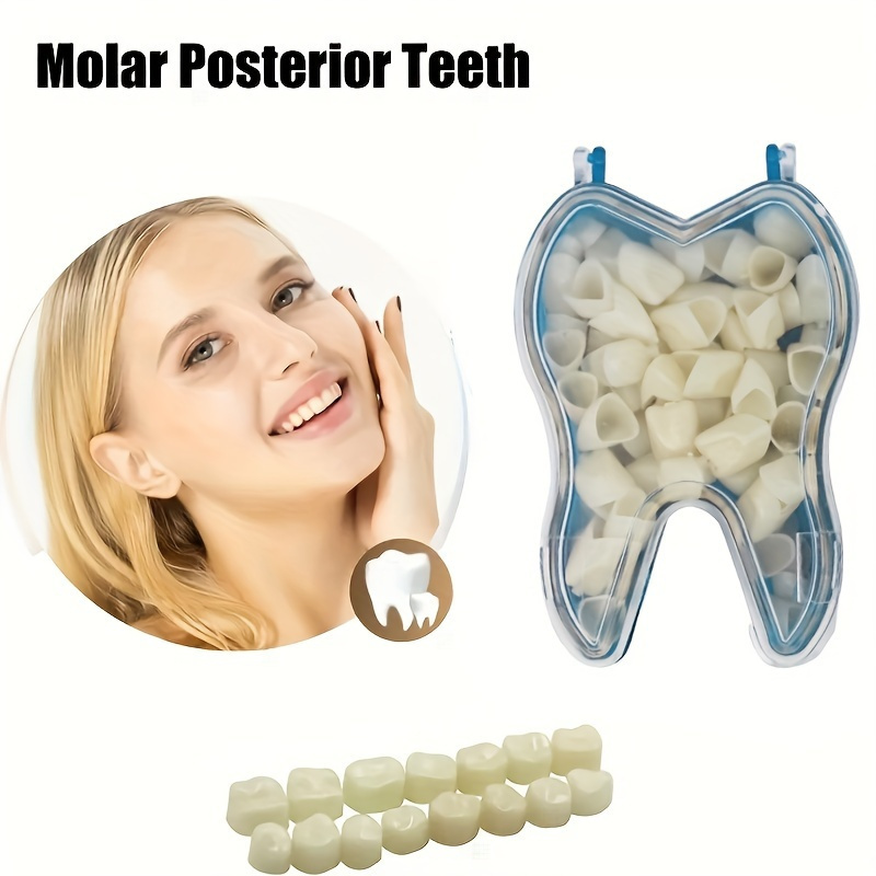 Temporary Dental Crown Veneers Kit Molar Posterior Teeth - Temu New Zealand