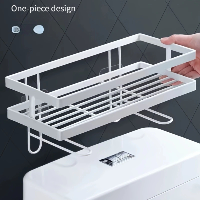 storage rack toilet toilet storage shelf no drilling space - Temu Australia