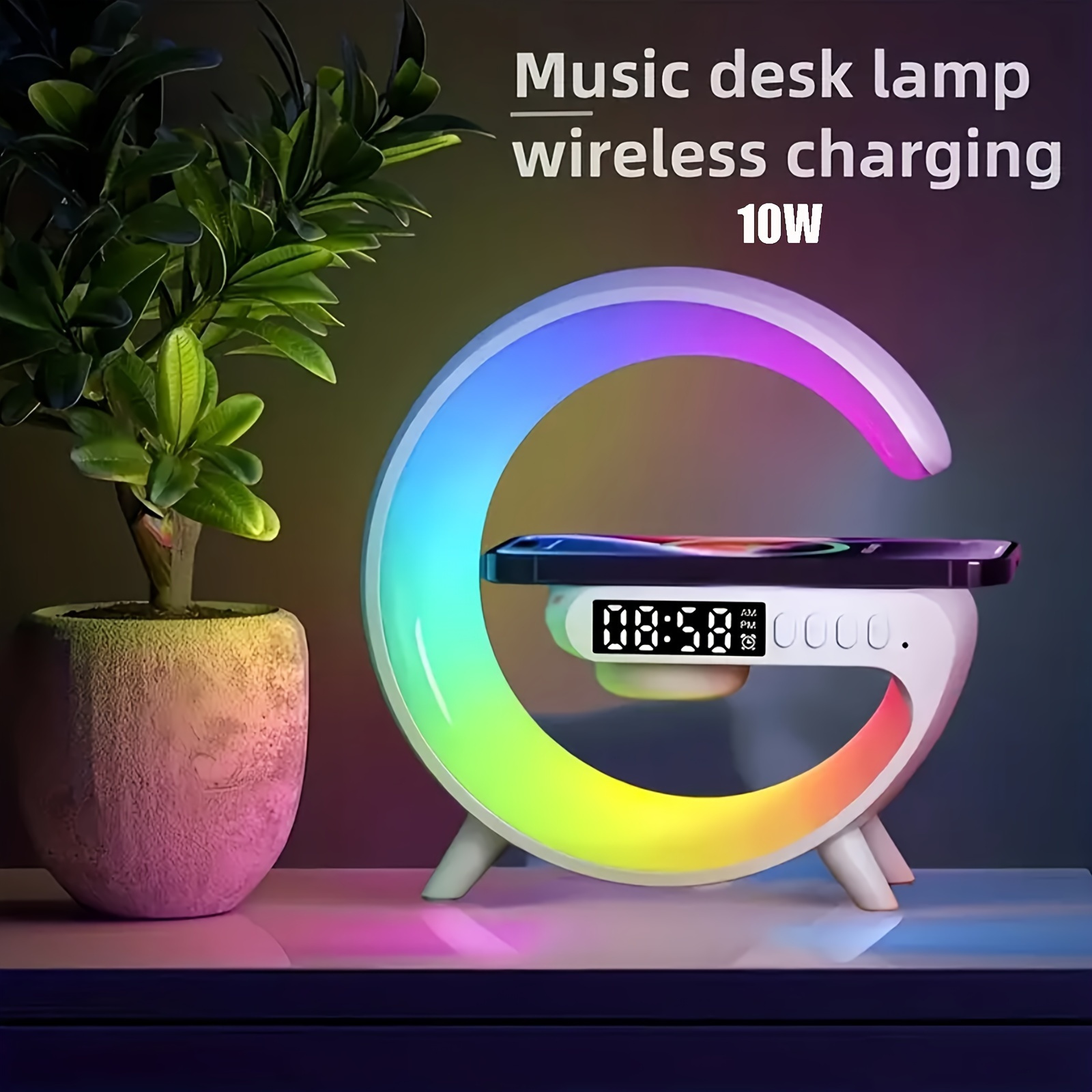 Wireless Speaker Rhythm Rgb Light Bar Smart Light Sunrise - Temu Kuwait