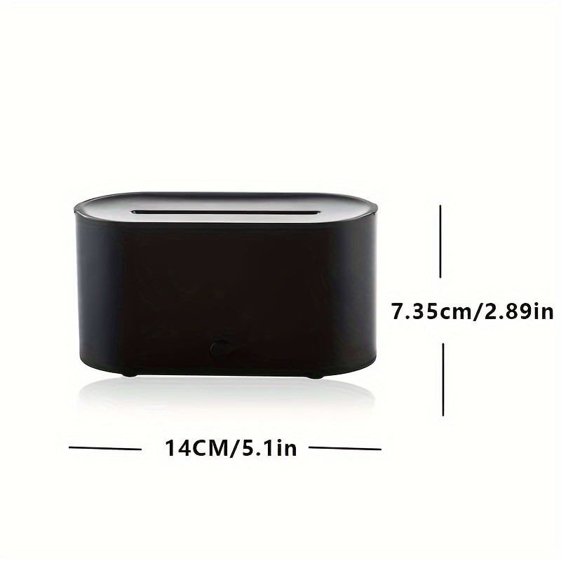 1pc Led Flame Aromatherapy Diffuser Humidifier Usb Powered For Machine ...