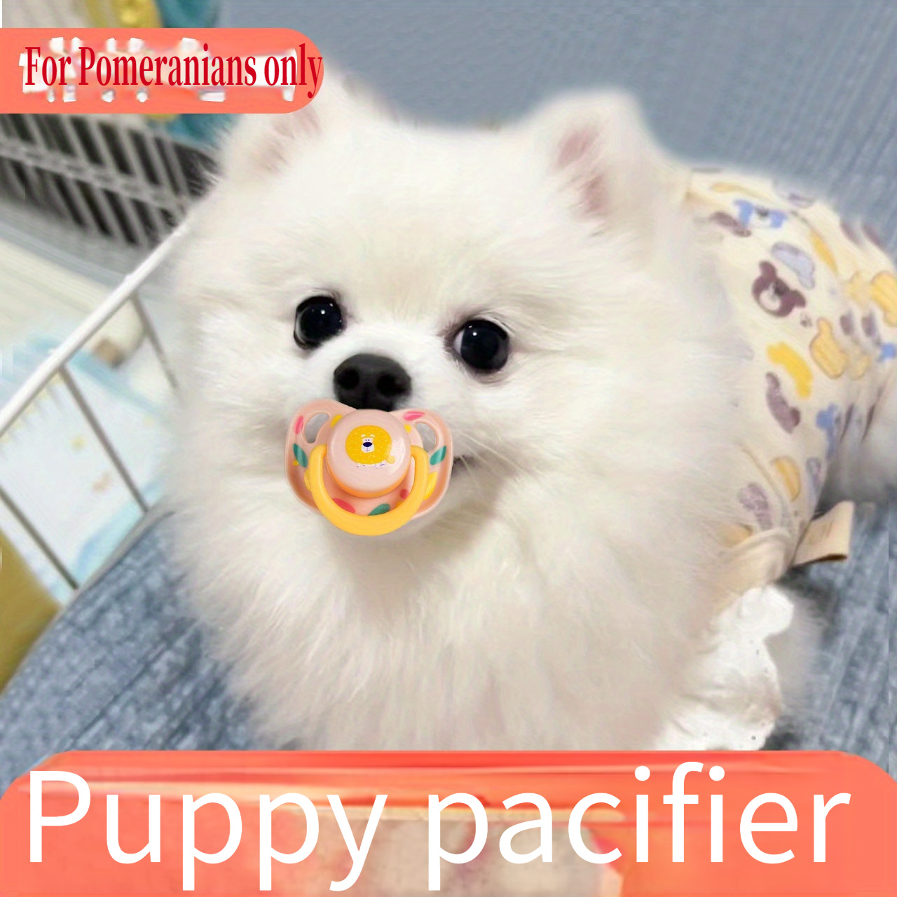 Silicone Dog Pacifier Pomeranians Puppy Teething Soothing - Temu