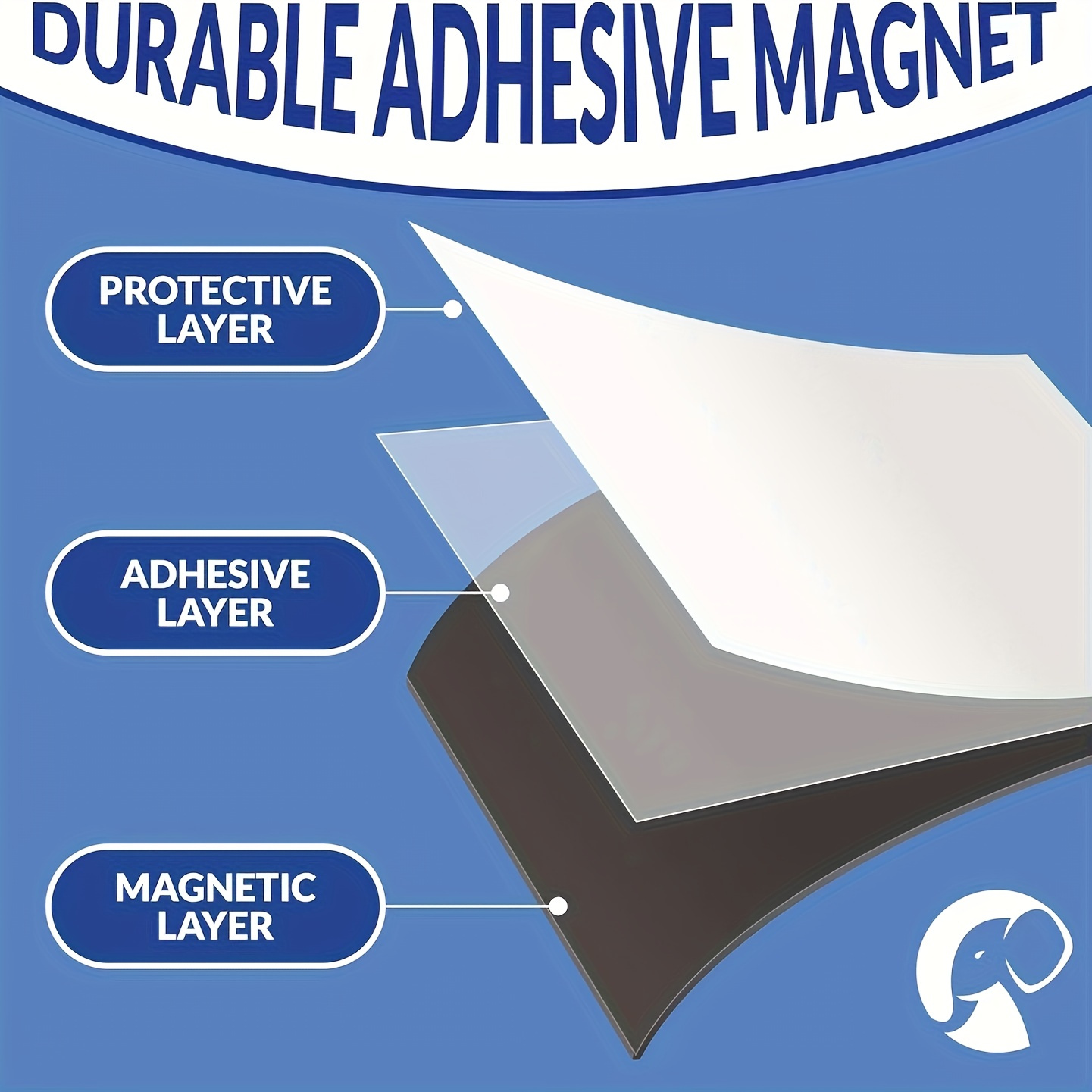 Magnetic Sheets Adhesive Backing In Quantities 20/30/50 Cut - Temu ...