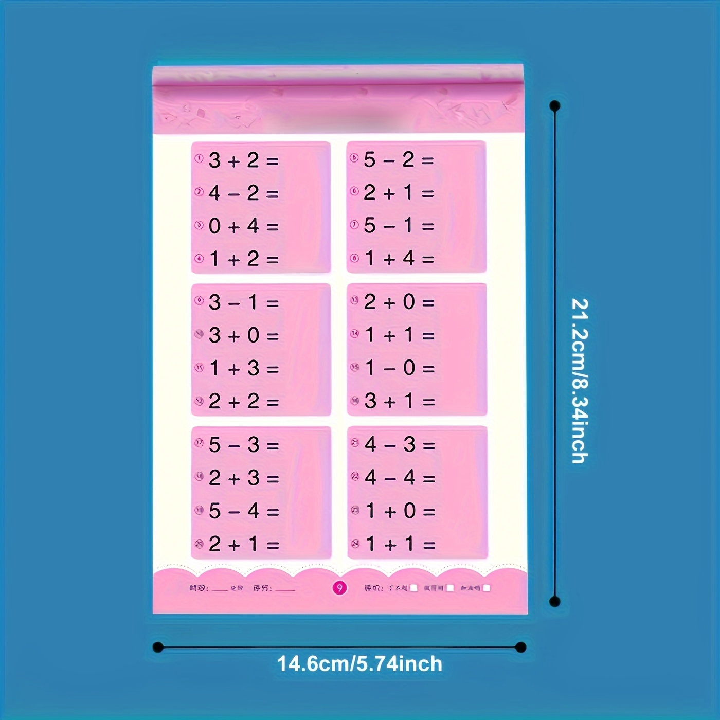 reusable math practice workbook kids handwriting - Temu Canada