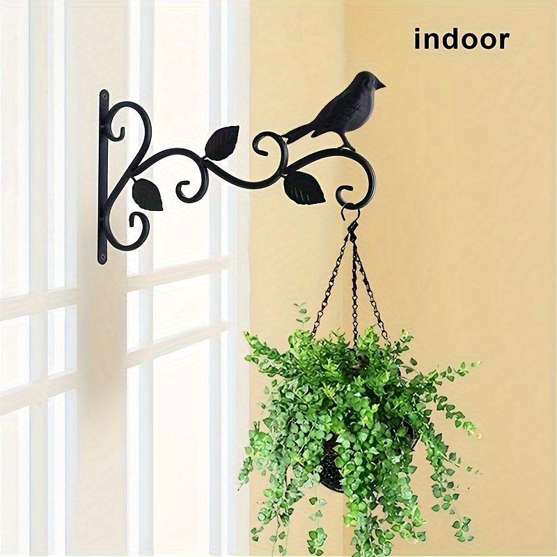 Metal 1pc Hanging Plant Stand For - Patio, Lawn & - Temu Temu