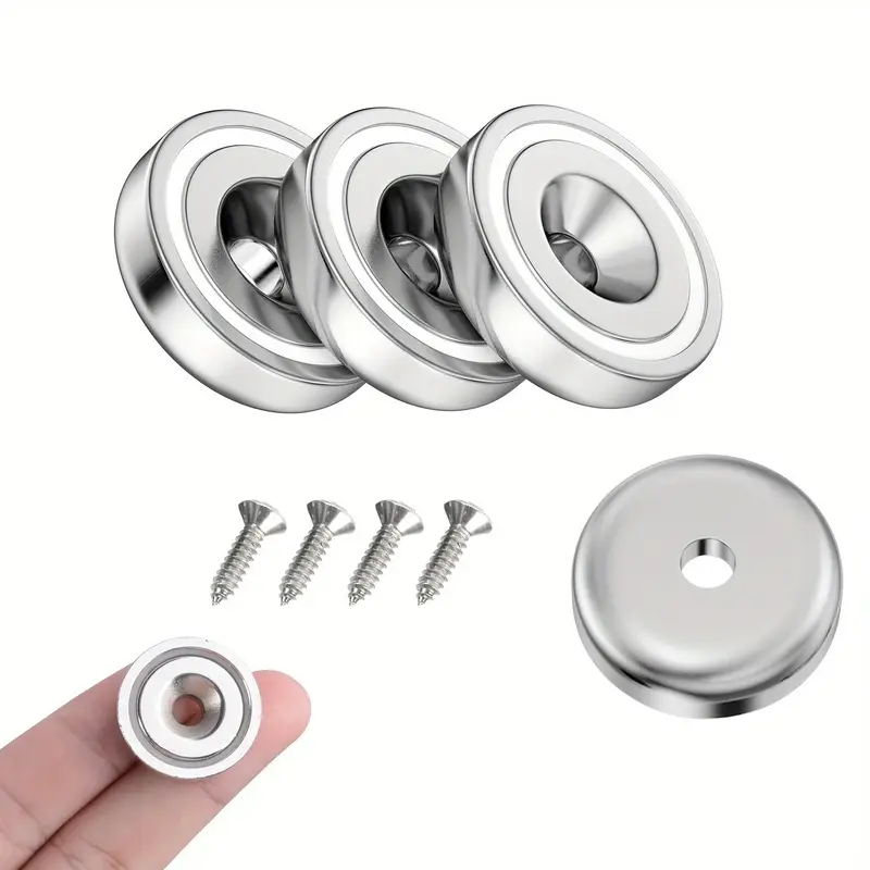 Super Strong Round Neodymium Magnets Heavy Duty Temu