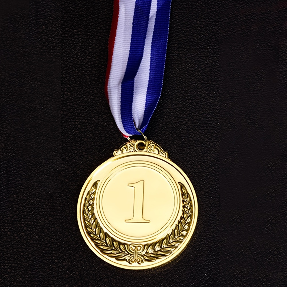 Zinc Alloy Sports Medals Ribbons Award Medals 1st 2nd 3rd - Temu Australia
