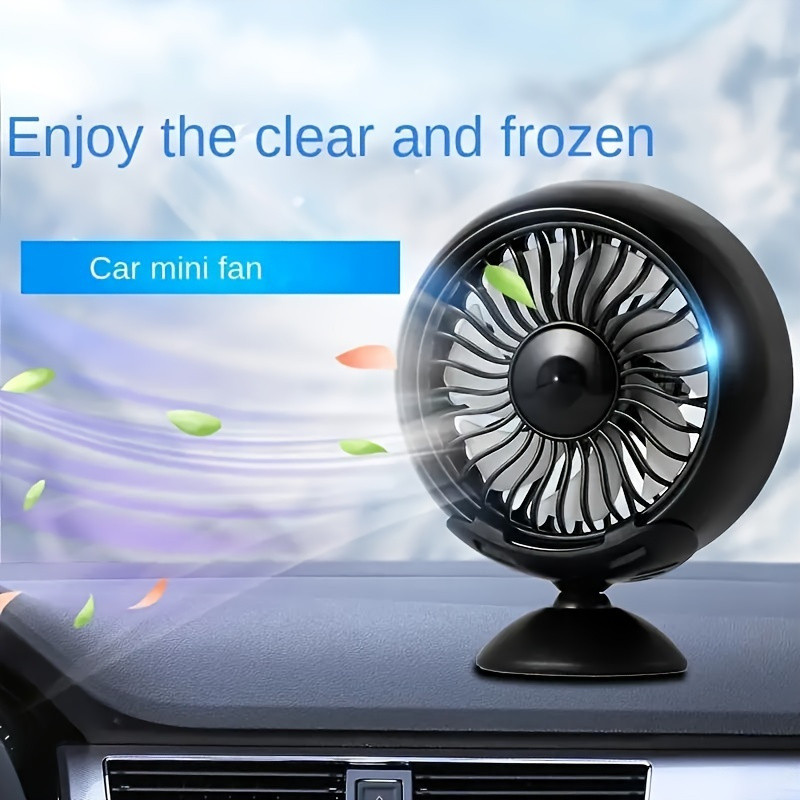 Usb Powered Car Fan Plastic Portable Mini Air Vent Clip Fan - Temu ...