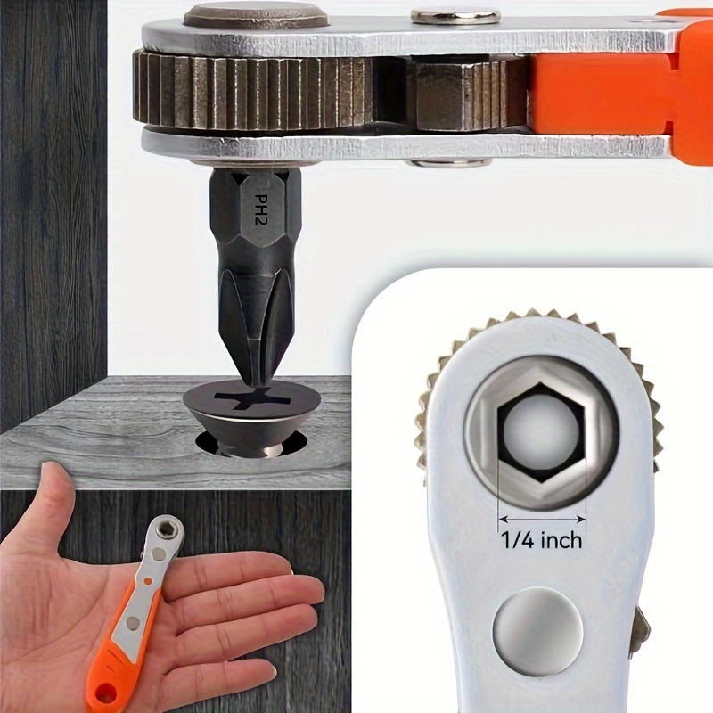 Premium Screwdriver Set Ratchet Wrench Steel - Temu Canada