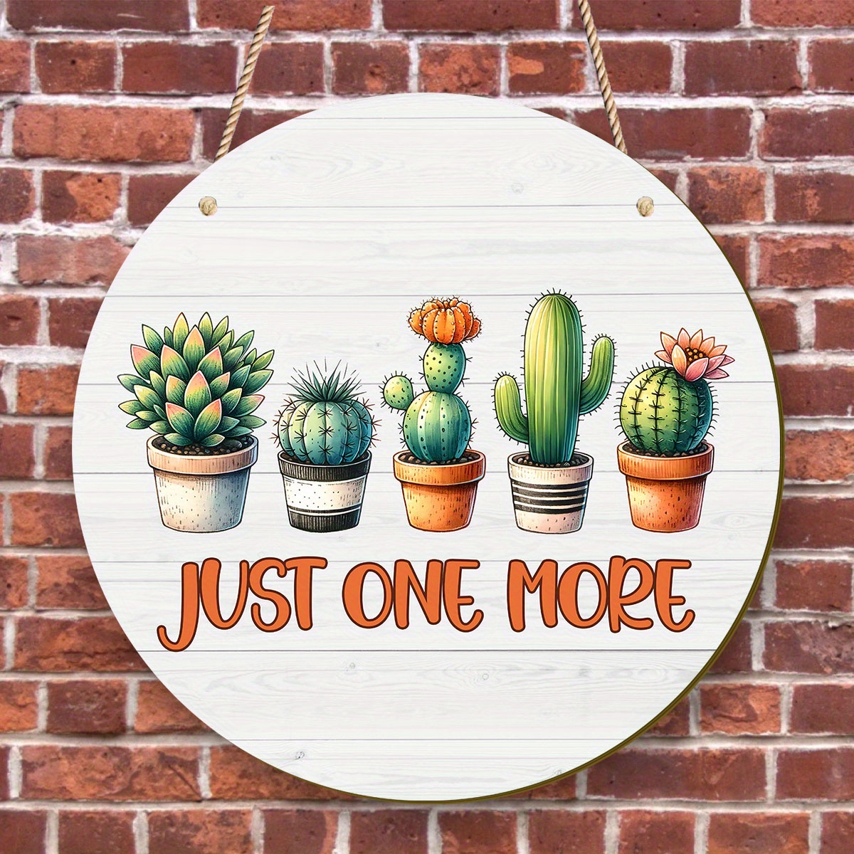 Cartel Madera Cactus Encantador Decoración Versátil - Temu Chile