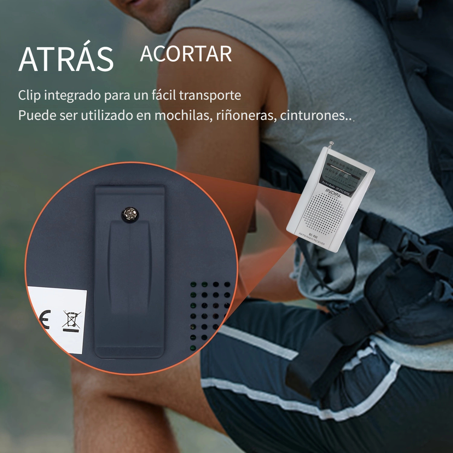 Radios Portátiles Radio Am/fm Bolsillo Mini Radios Altavoces - Temu Mexico