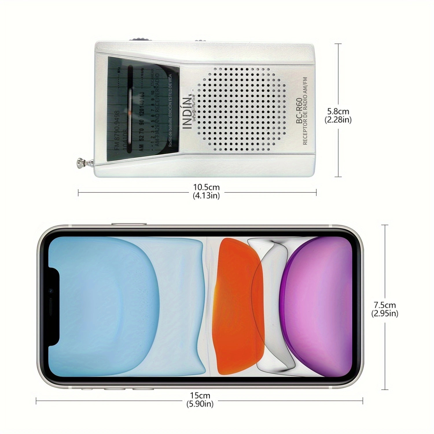 Radios Portátiles Radio Am/fm Bolsillo Mini Radios Altavoces - Temu Mexico