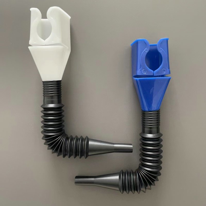Flexible Pp Fuel Funnel Secure Locking Clamp Easy Gasoline - Temu