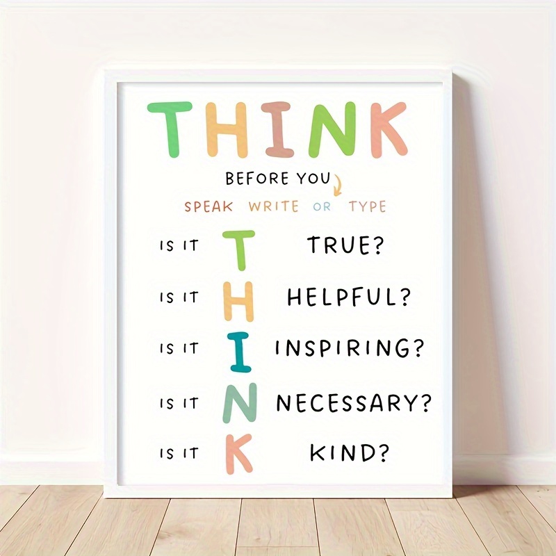 Kind Respectful Classroom Poster Friendship - Temu United Kingdom