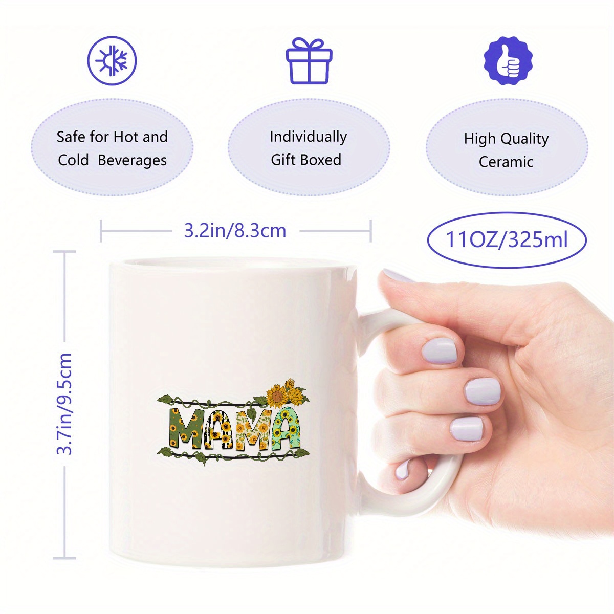 1 Шт Кружка Мама Подарунки На День Матері Від Доньки Та Сина Ідеї Для Найкращої Мами На Світі