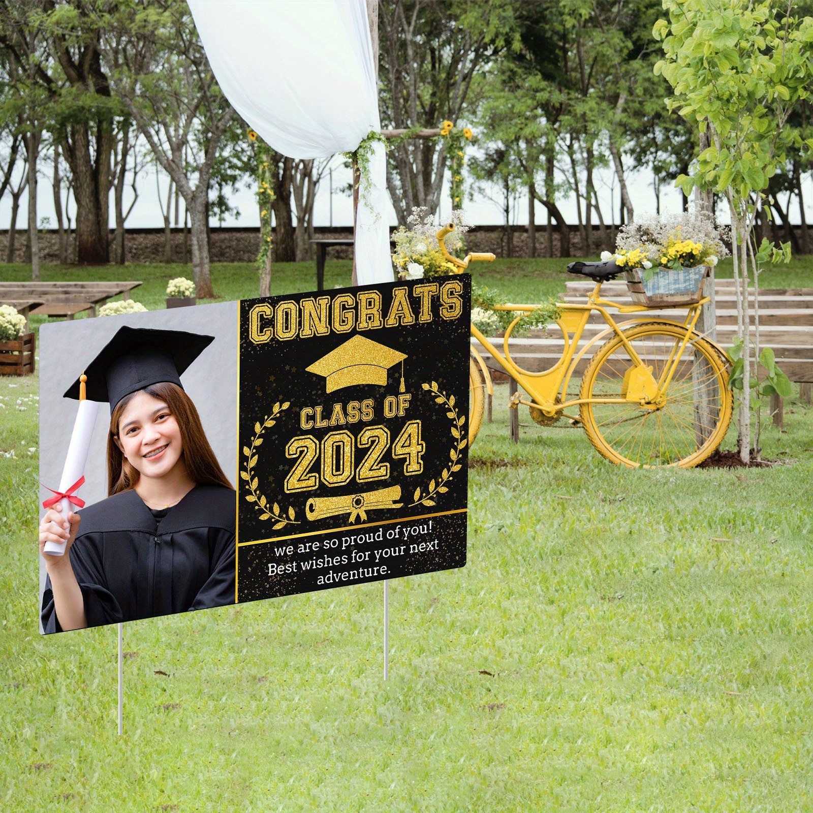 Custom Graduation Backdrop 2024 Graduation Party Decorations - Temu Nigeria
