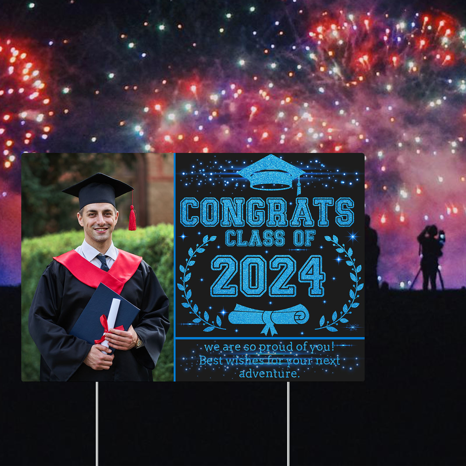 Custom Graduation Backdrop 2024 Graduation Party Decorations - Temu Nigeria