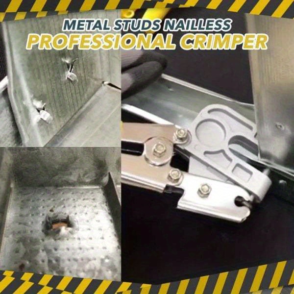 Professional Metal Stud Crimper Drywall Tool Ideal Fastening - Temu ...