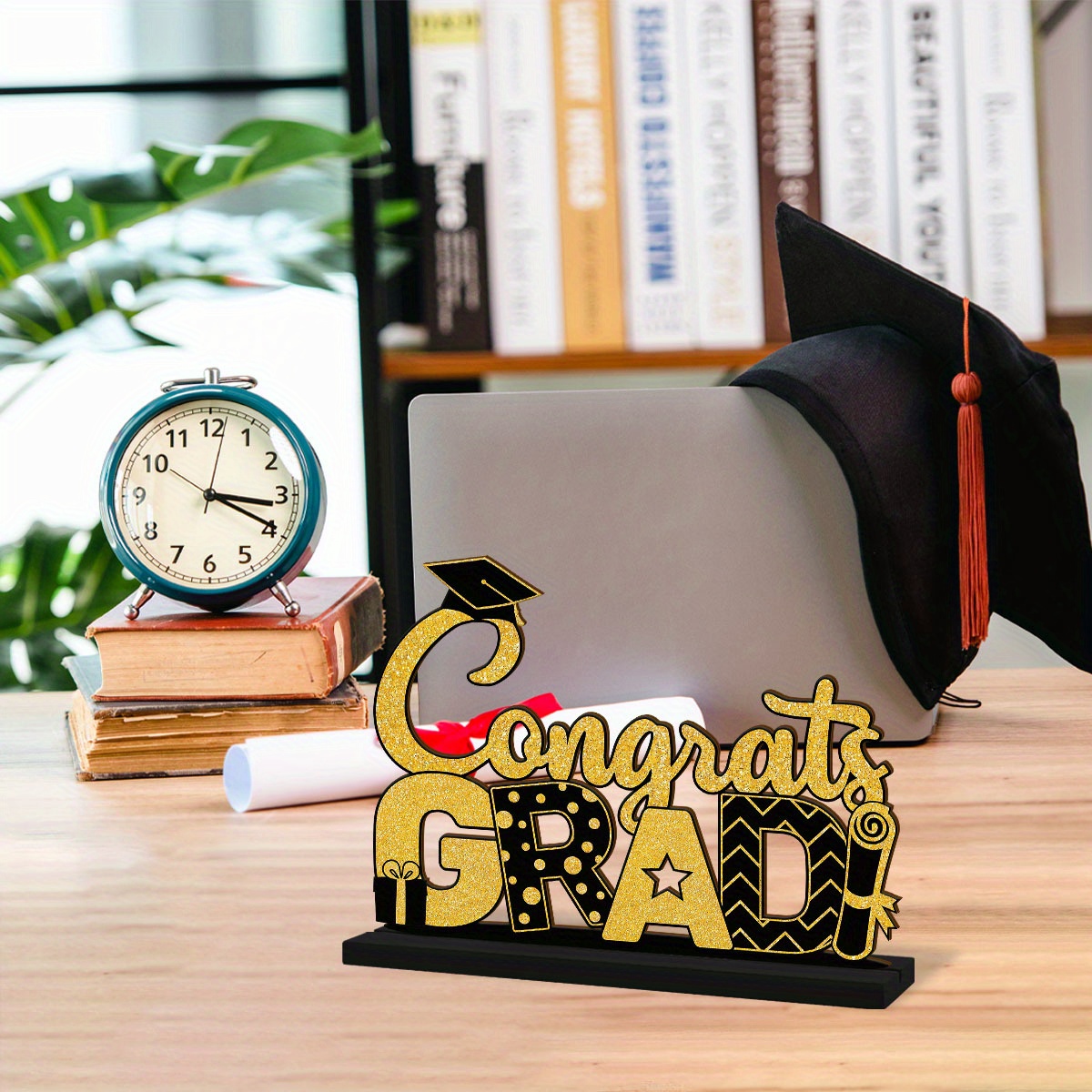 Graduation Table Centerpieces 2024 – Congrats Grad Wooden - Temu Australia