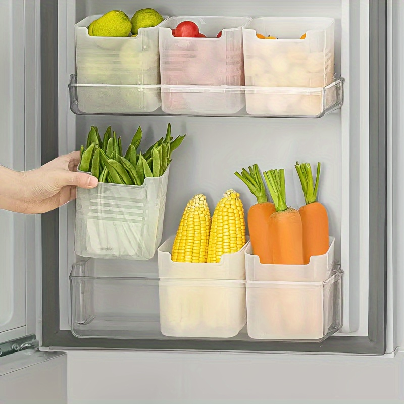 Modern Clear Plastic Storage Bins Stackable Organizer - Temu United