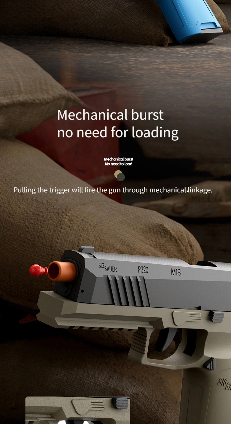 Orange Plug] Throwing Shell Toy Shooter Explodes Fires Foam - Temu ...