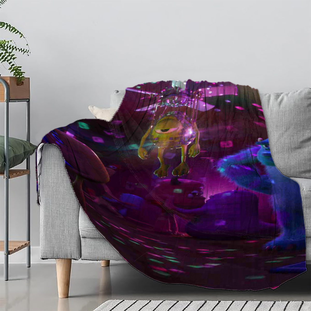 1pc JIT 부드러운 플리스 담요 혼합 색상 폴리에스터 할로윈 크리스마스 룸 장식 연중 선물 야외 피크닉 - Temu Republic of Korea