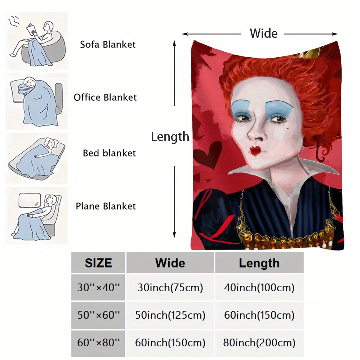 JIT 1pc 소프트 플러시 플리스 담요 세트 할로윈 크리스마스 룸 데코 성인용 올 시즌 선물 야외 - Temu