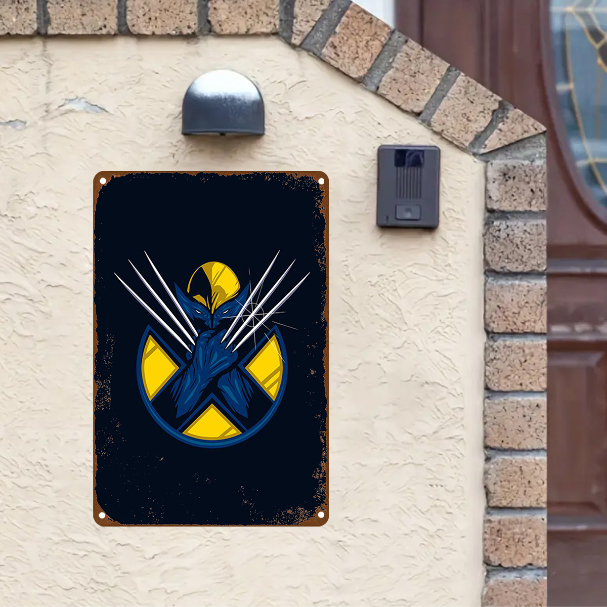 1個 JIT アルミニウム製サイン 漫画アニメスタイル と のフェスティブ 屋内/屋外 - Temu Japan