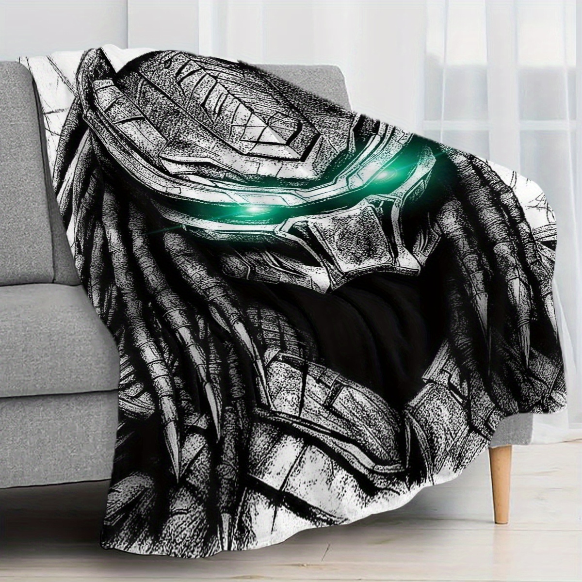 JIT 1pc 울트라 소프트 플리스 던지기 담요 혼합 색상 폴리에스테르 세탁기 세탁 가능 내구성 할로윈 크리 - Temu Republic of Korea