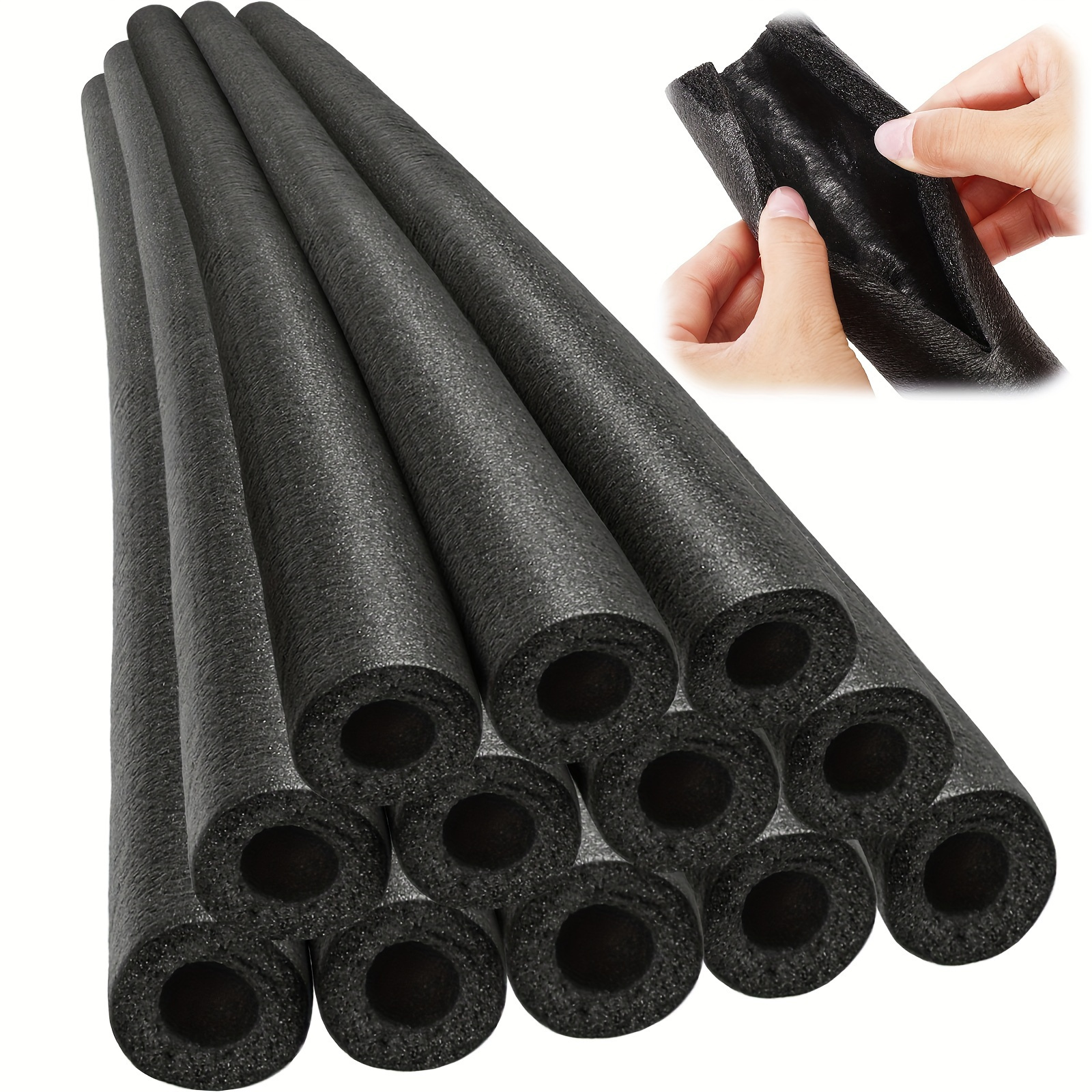 ] Insulation Foam Pipe Covering Pipe Insulation Anti - Temu