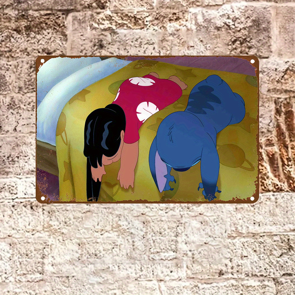 1pc JIT 만화 애니메이션 알루미늄 간판 할로윈 크리스마스를 위한 축제 벽 예술 실내/실외 장식 벽걸이 - Temu Republic of Korea