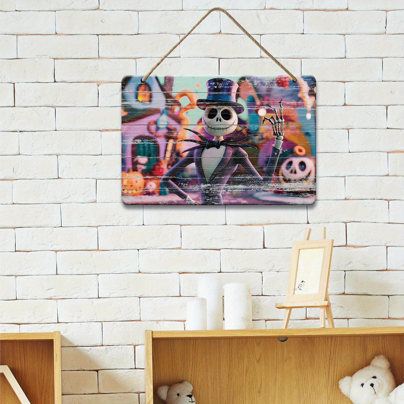 Art Deco Wooden Decorative Hanging Sign Wall - Temu