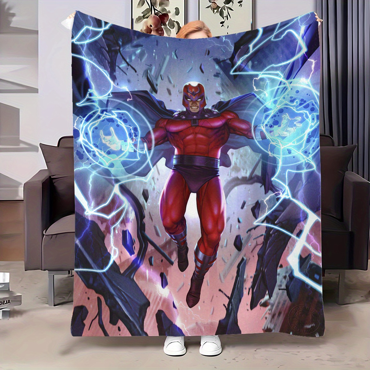 1pc JIT 슈퍼 소프트 플란넬 플리스 담요 할로윈 크리스마스 룸 장식 아늑하고 따뜻한 플러시 스로우 거실 - Temu Republic of Korea