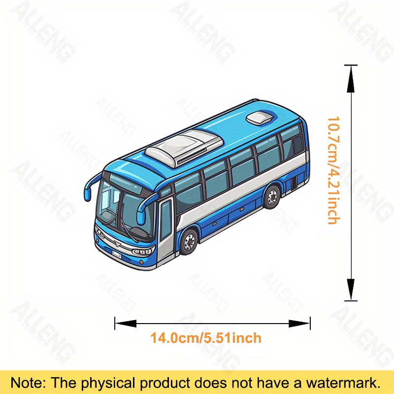 Pvc Vinyl Bus Decal Sticker Die cut - Temu