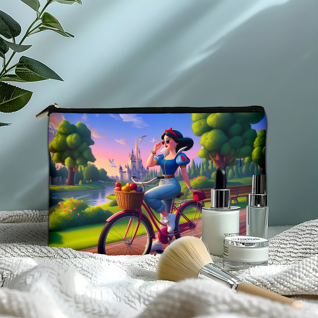 JIT 1pc プリンセス卡通テーマ 軽量 化粧ポーチ 大容量収納バッグ トイレットリーバッグ - Temu Japan